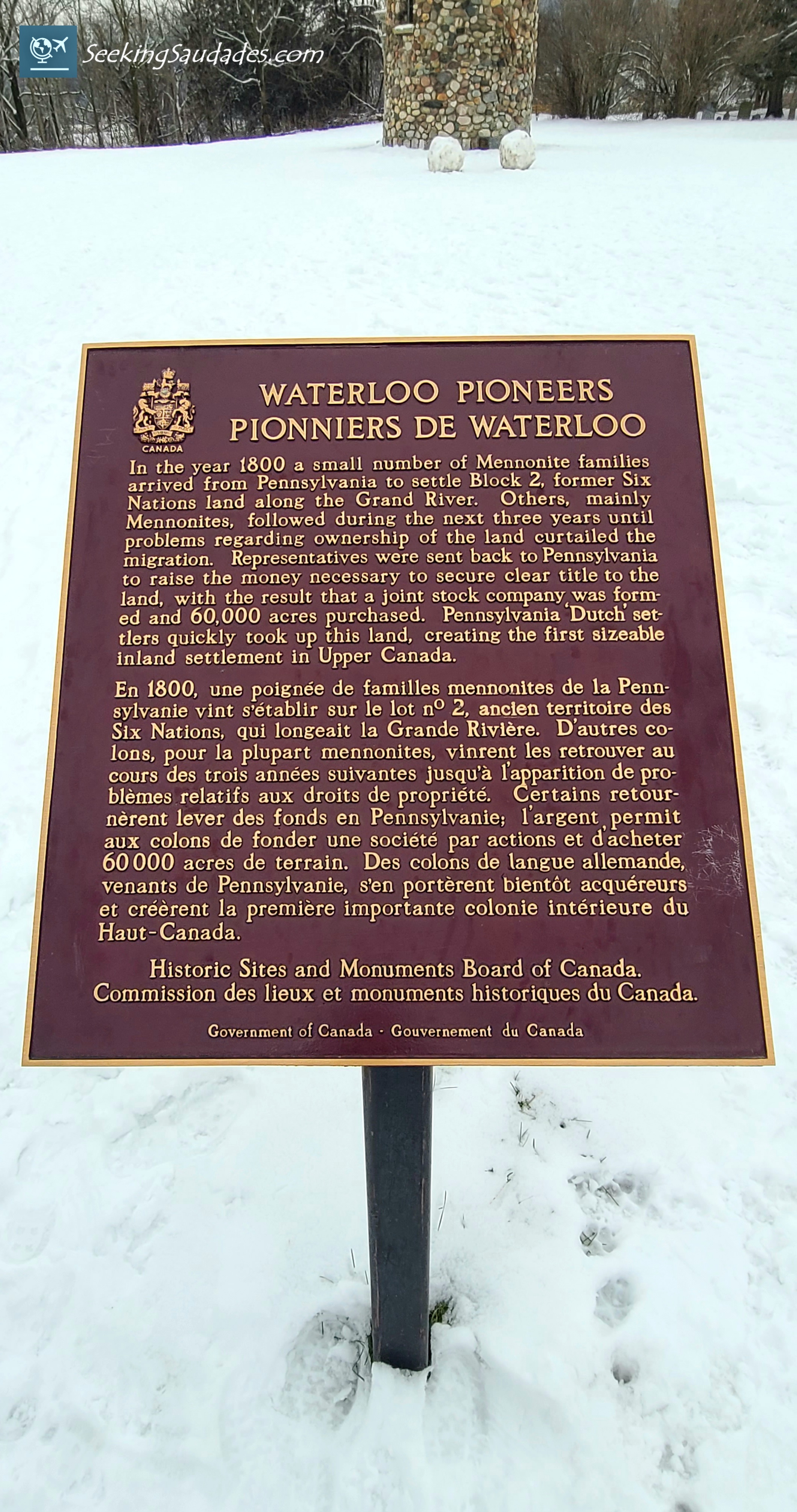 Waterloo Pioneers Memorial Tower – Kitchener, Ontario | Seeking Saudades